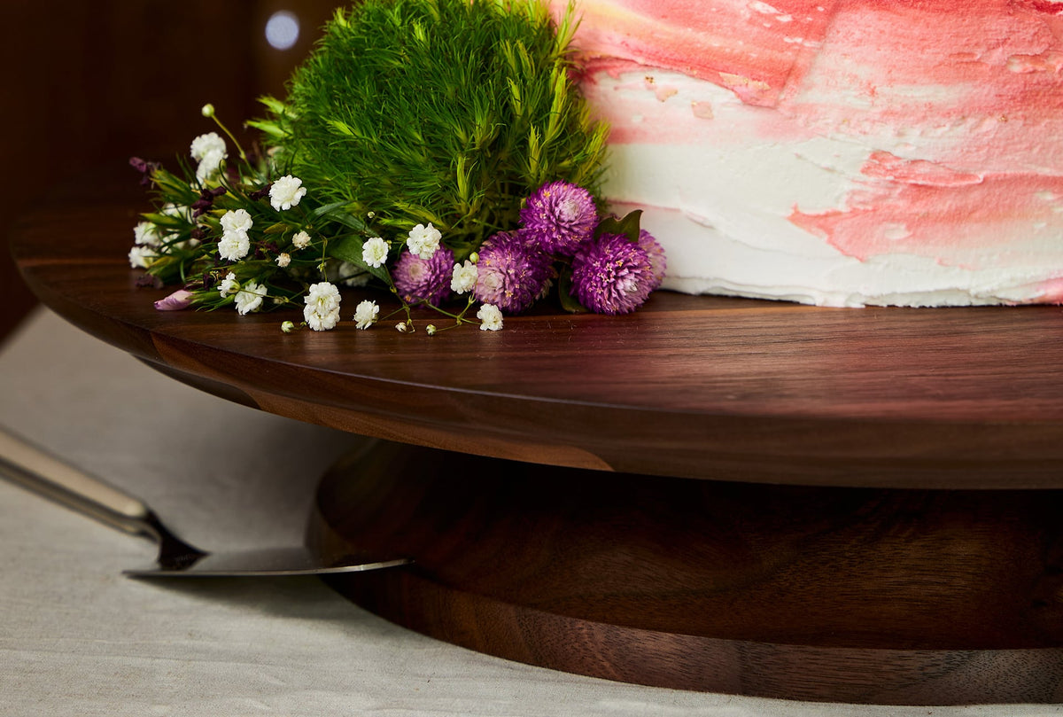 Wooden Cake Stands, Serving Trays, and Decorative Serving Platters ...